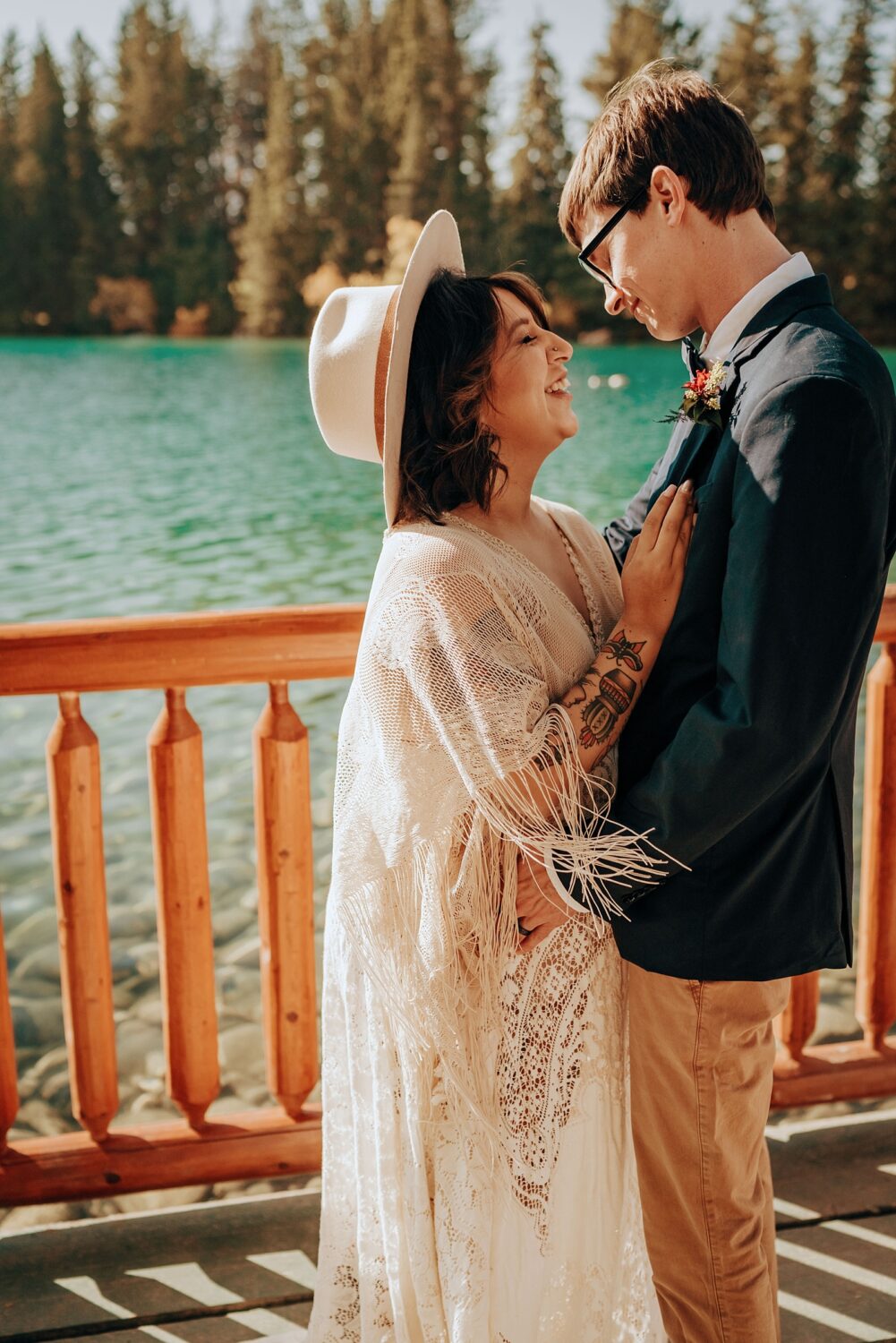 Jasper Elopement Photographer | Cass & Kenny